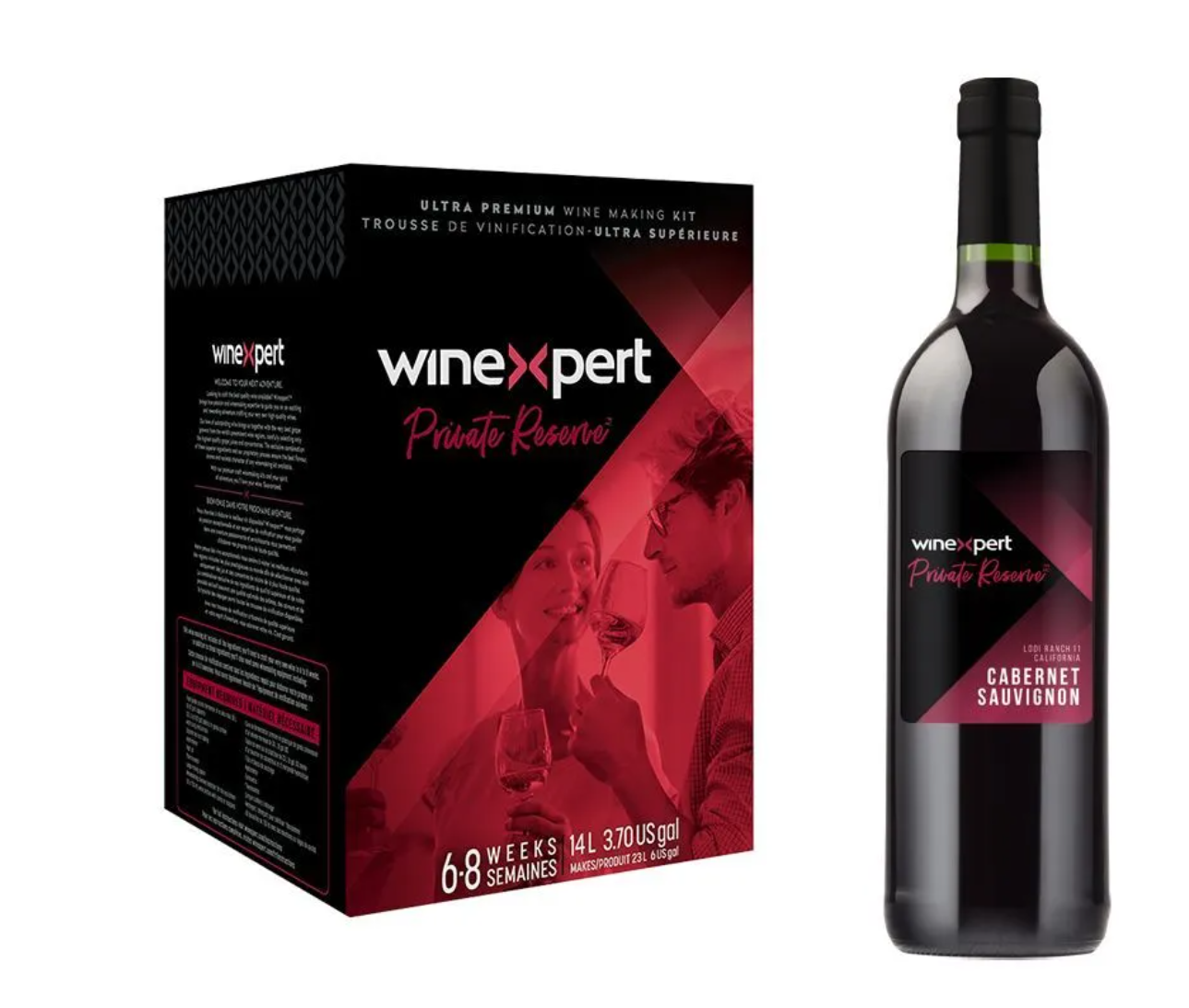 WineXpert Private Reserve Wine making kit California Lodi Cabernet ...