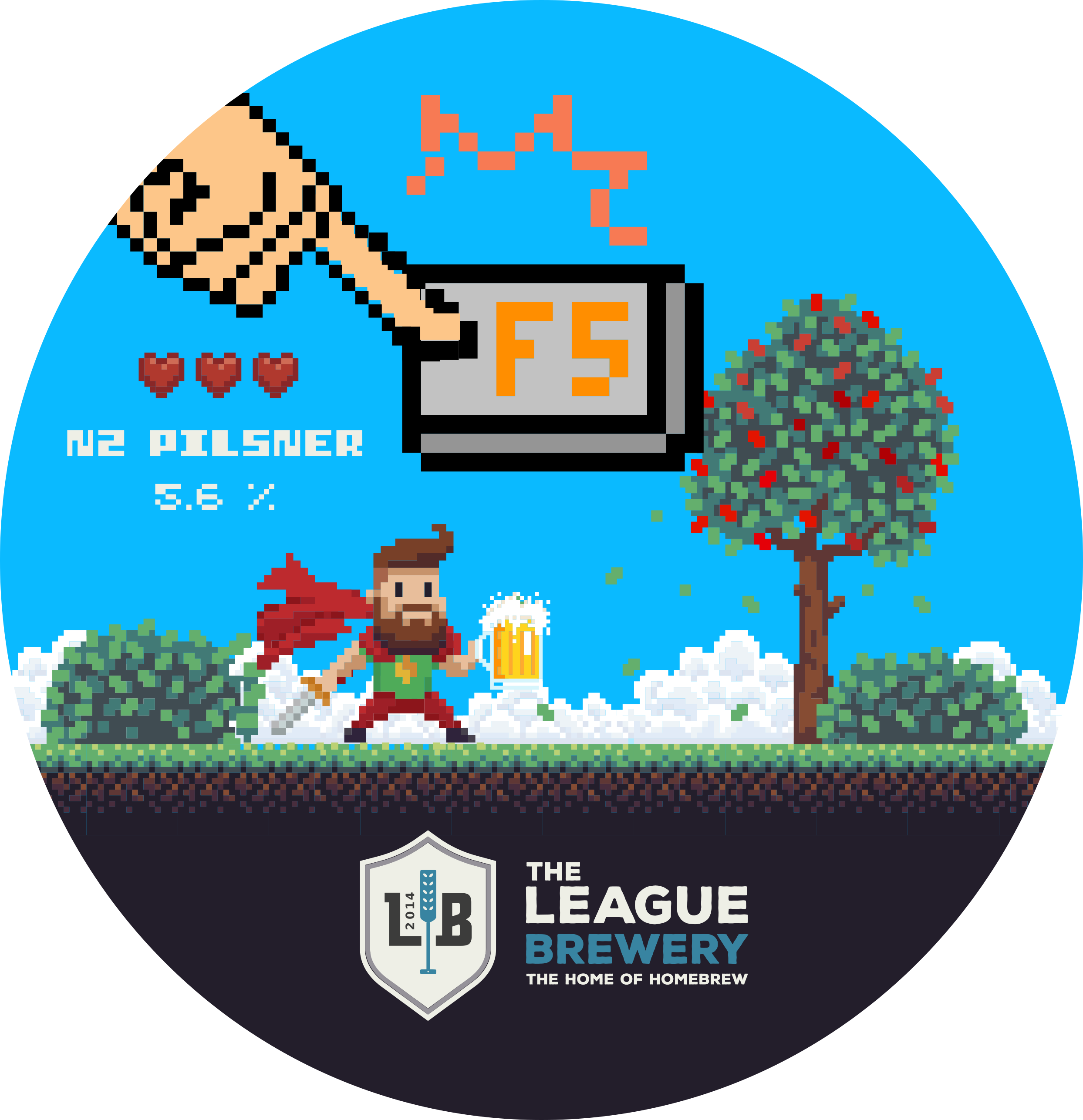 The League "F5" - New Zealand Pilsner Recipe Kit (All Grain) - All ...