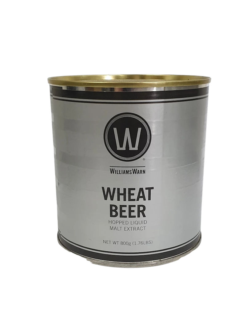 Williams Warn Wheat Beer 800g can - Recipe Cans | League of Brewers NZ